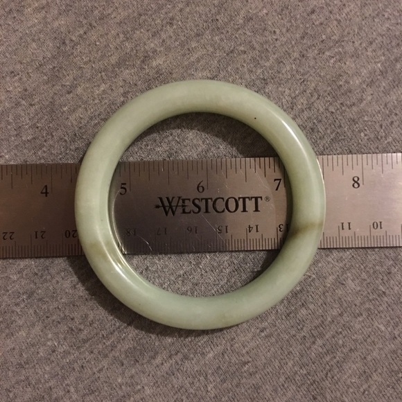 Jewelry | Jade Stone Bangle | Poshmark